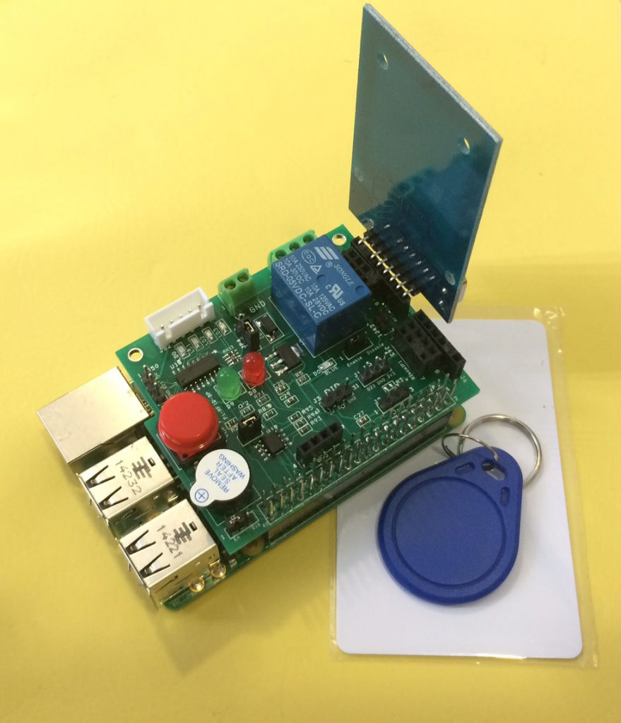 樹莓派Raspberry Pi RFID Reader & Relay 控制組＃3 - 莓亞科技-官網