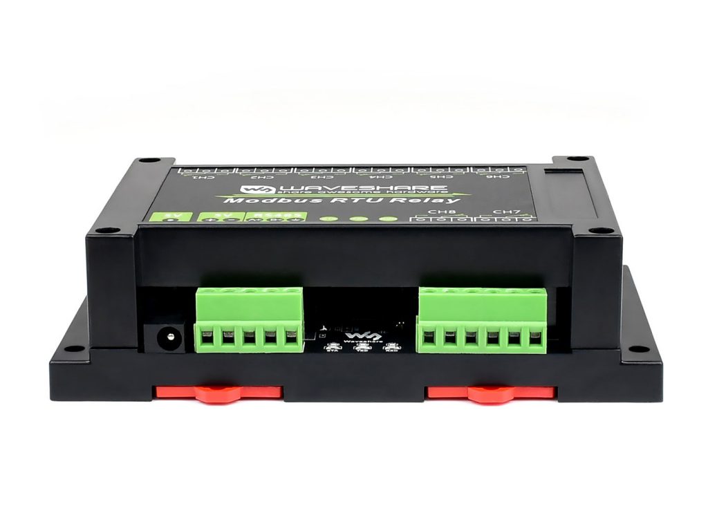 Modbus RTU RS485 8 路繼電器模組 - 莓亞科技-官網