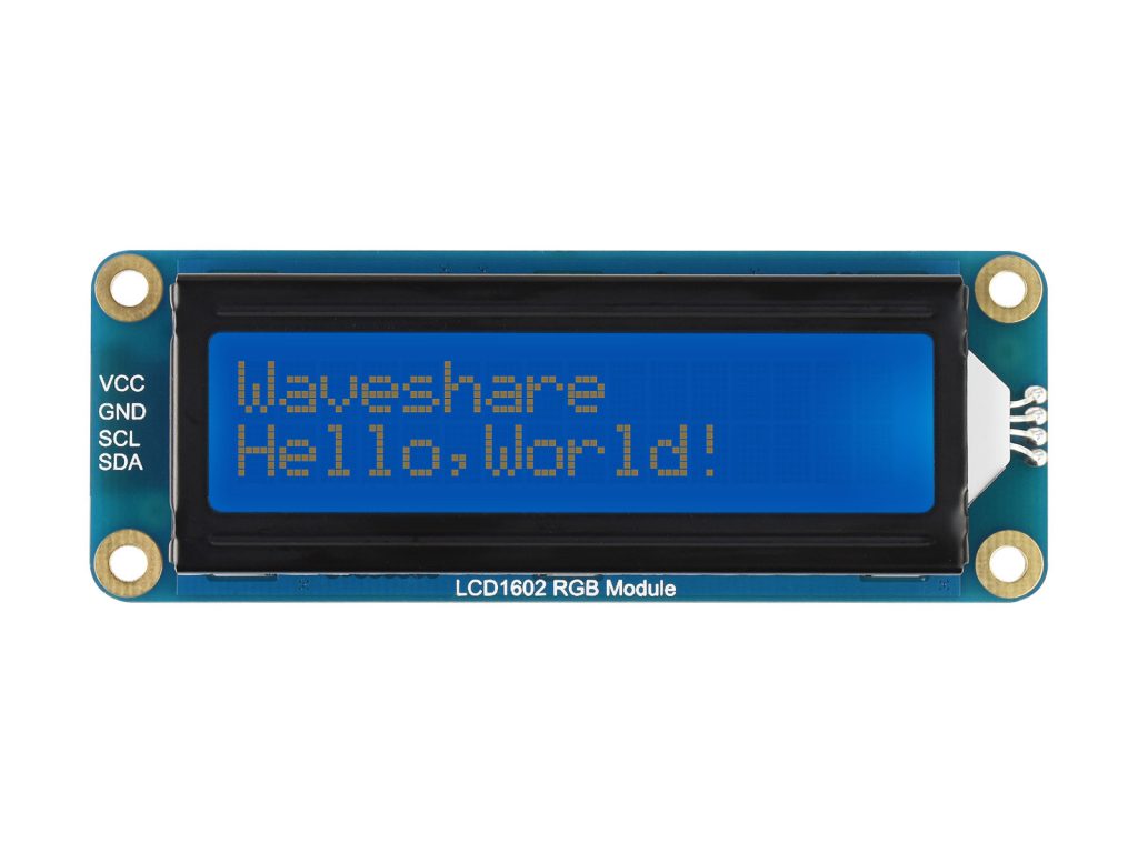 彩色背光液晶螢幕(LCD, 1602, 32字元, 3.3V/5V) - 莓亞科技-官網